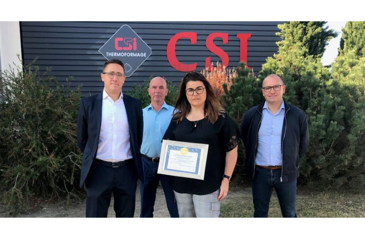 CSI Thermoformage receives the European MORE label